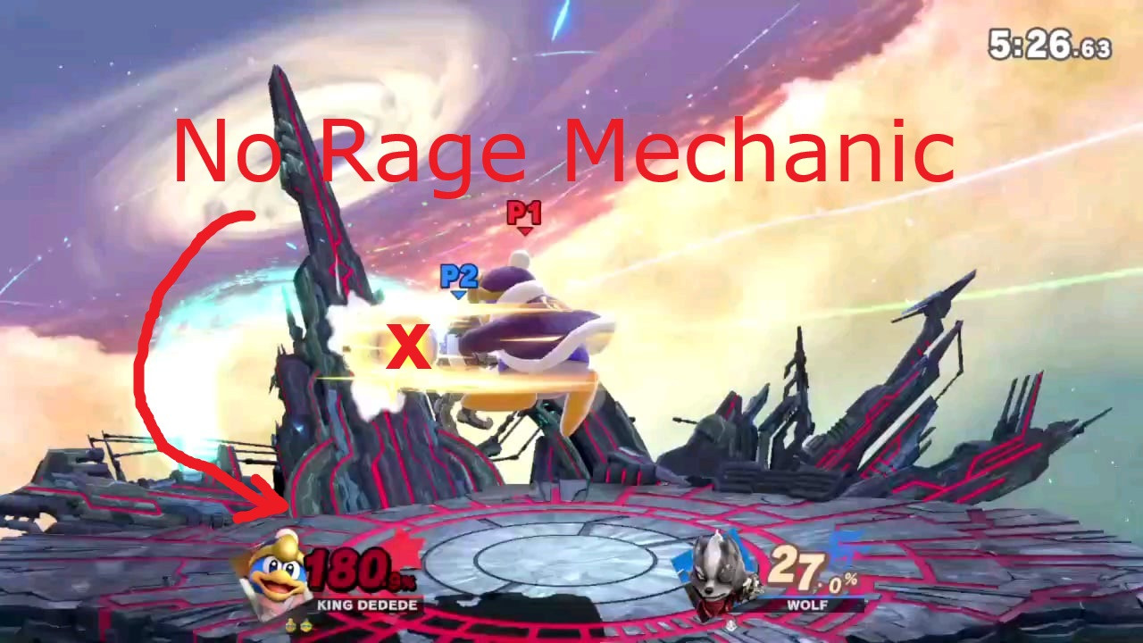 No Rage (Mechanic) Mod for Super Smash Bros. Ultimate | SSBU Mods