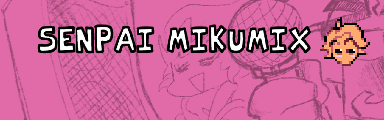 SENPAI [HATSUNE MIKU] MIX Mod for Friday Night Funkin' | FNF Mods