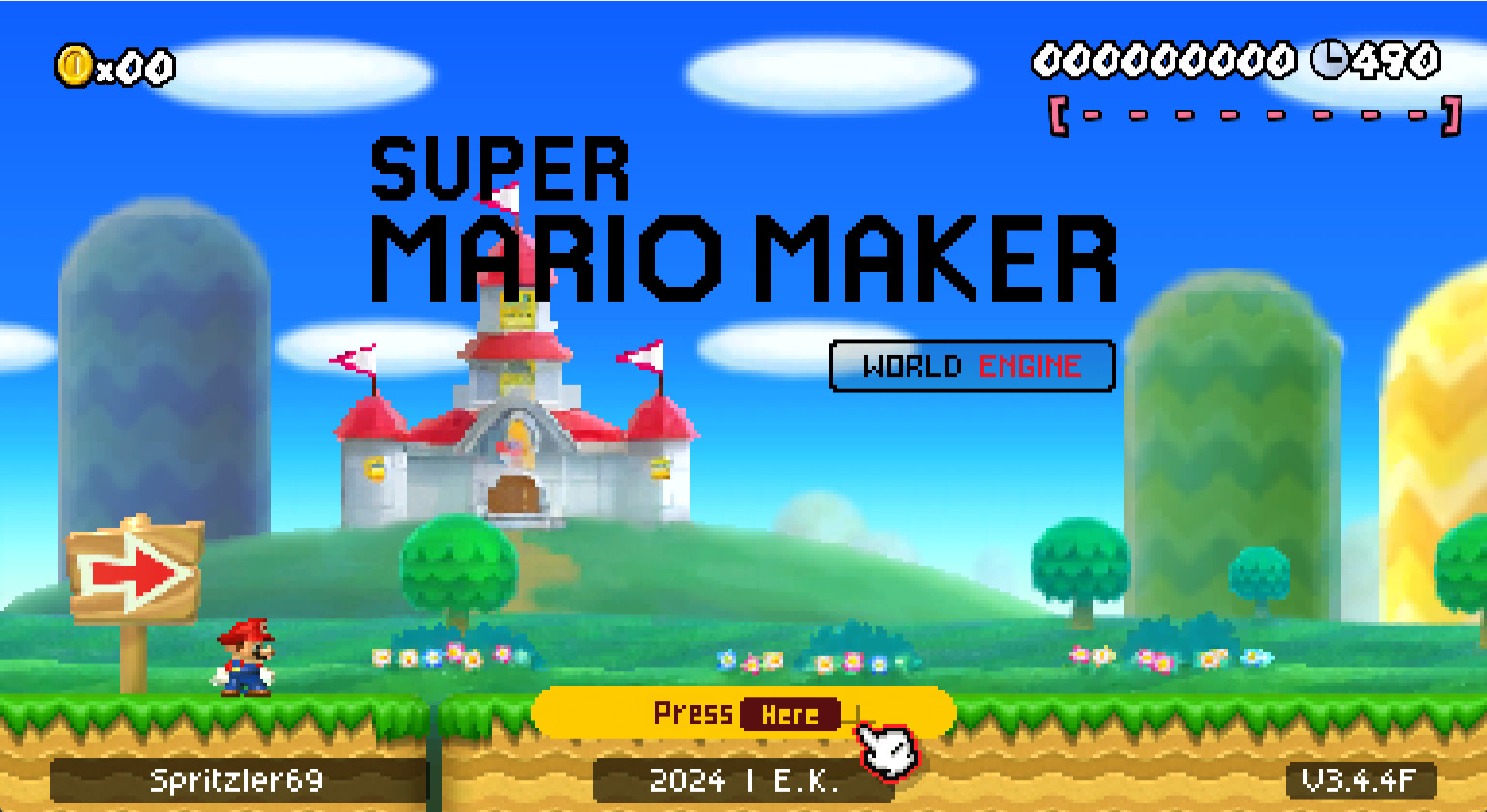 NSMB2 Overworld Theme for SMM:WE! Mod for Super Mario Maker World ...