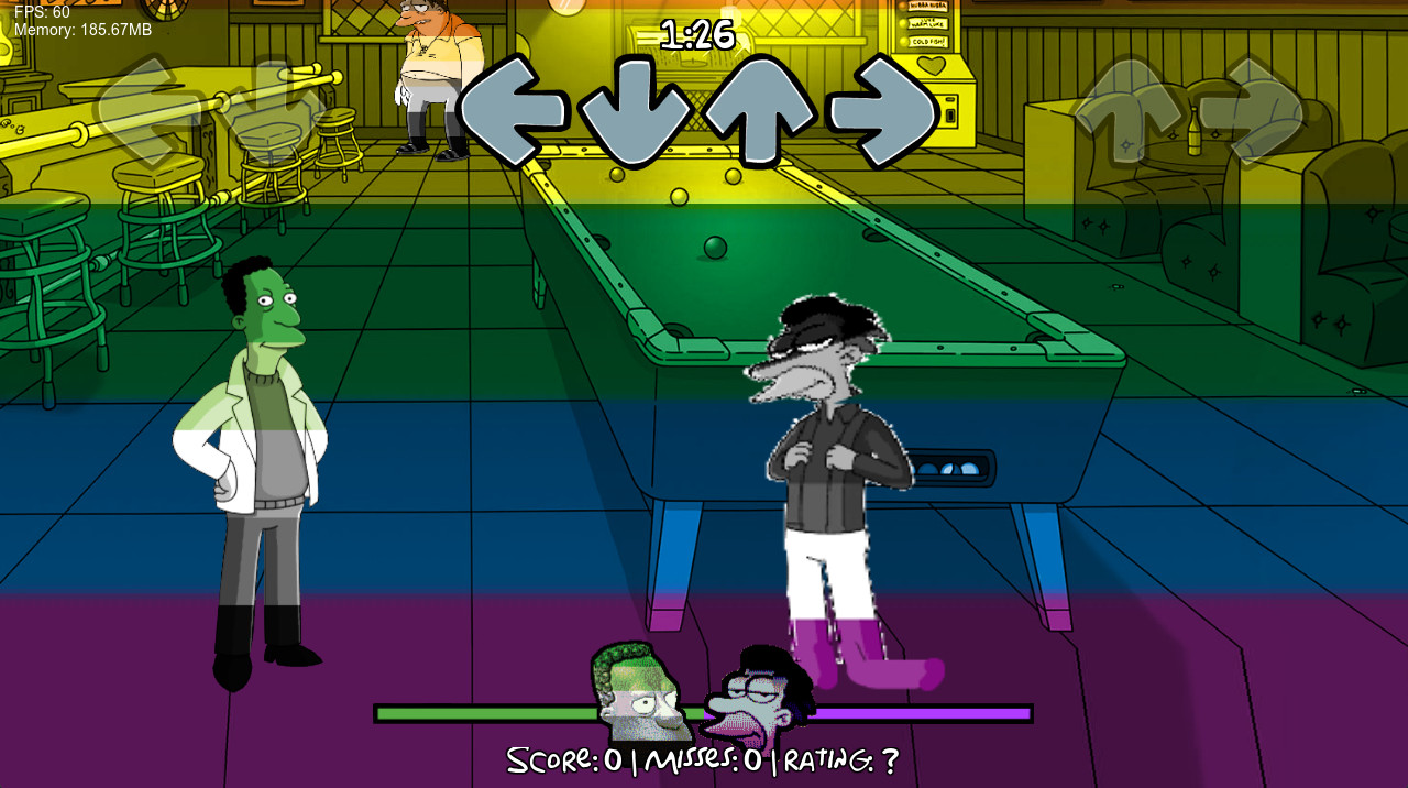 Vs Asexual Lenny (THE FULL ASS GAY) Mod for Friday Night Funkin' | FNF Mods