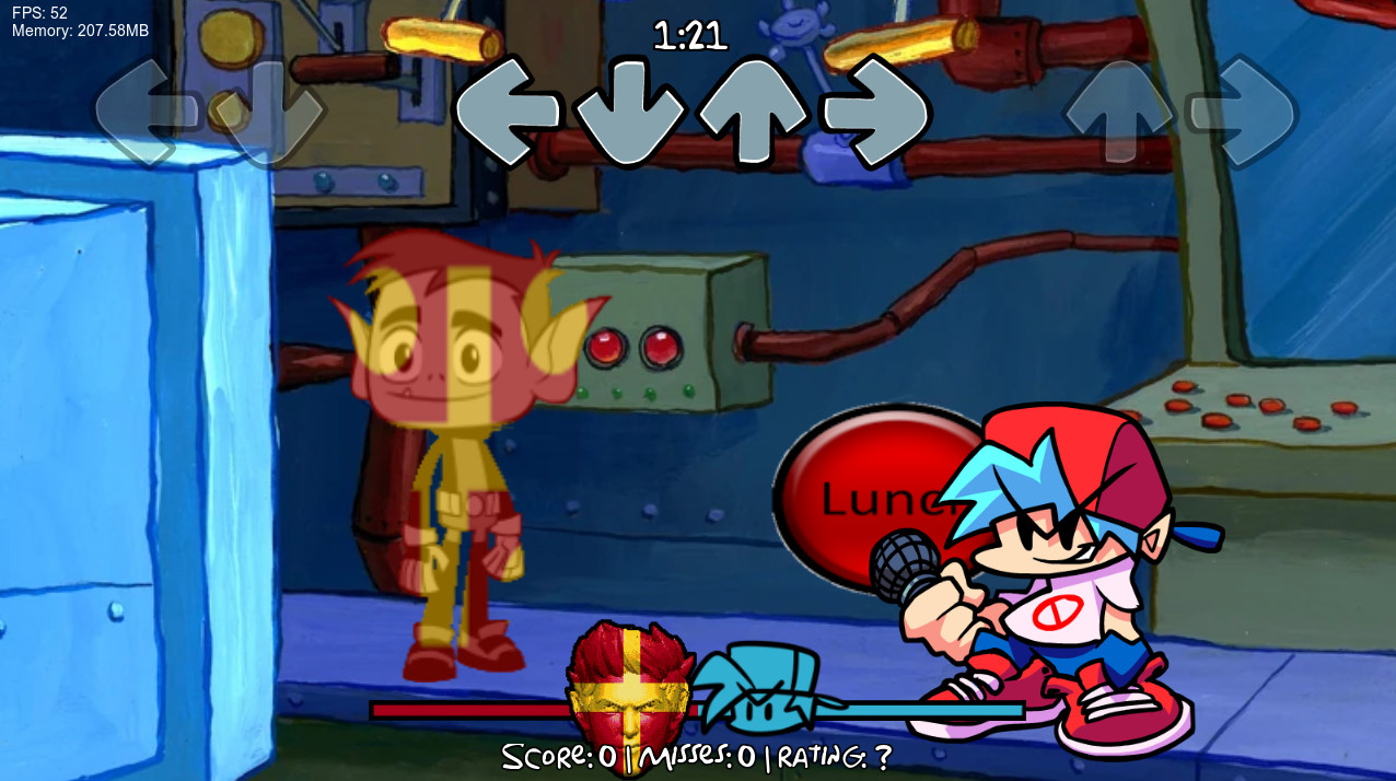 Vs Asexual Lenny (THE FULL ASS GAY) Mod for Friday Night Funkin' | FNF Mods