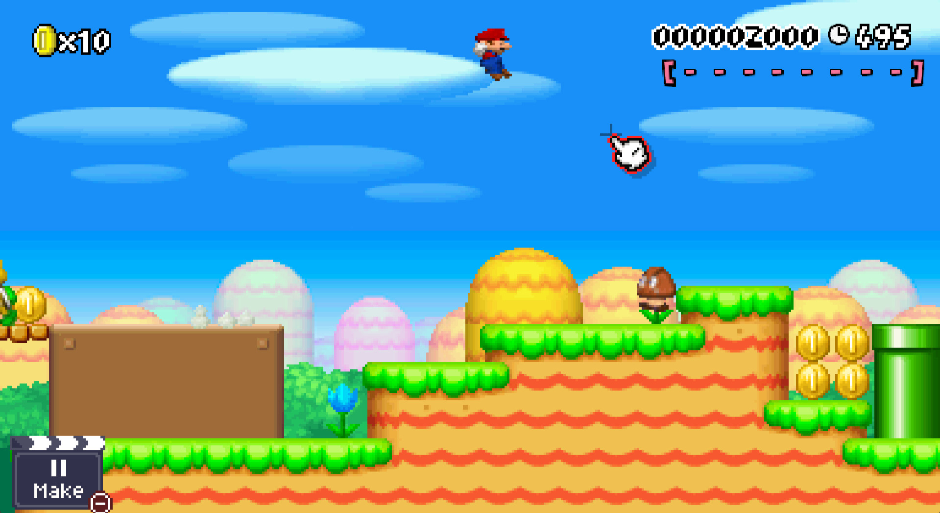 NSMBDS X SMM:WE Mod for Super Mario Maker World Engine | SMMWE Mods