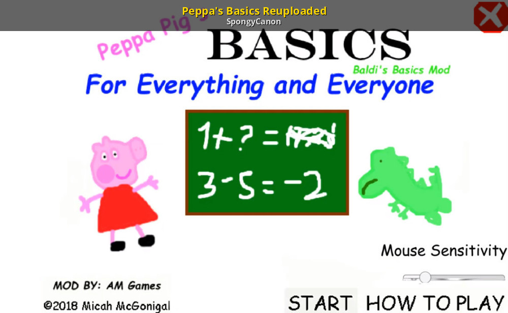 Peppa's Basics Part 3 Glitch World (Reupload) Mod for Baldi's Basics ...