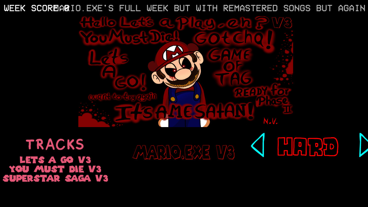 Mid-Effort Vs. Mario.EXE (Sonic.EXE Mario Mix) Mod for Friday Night ...