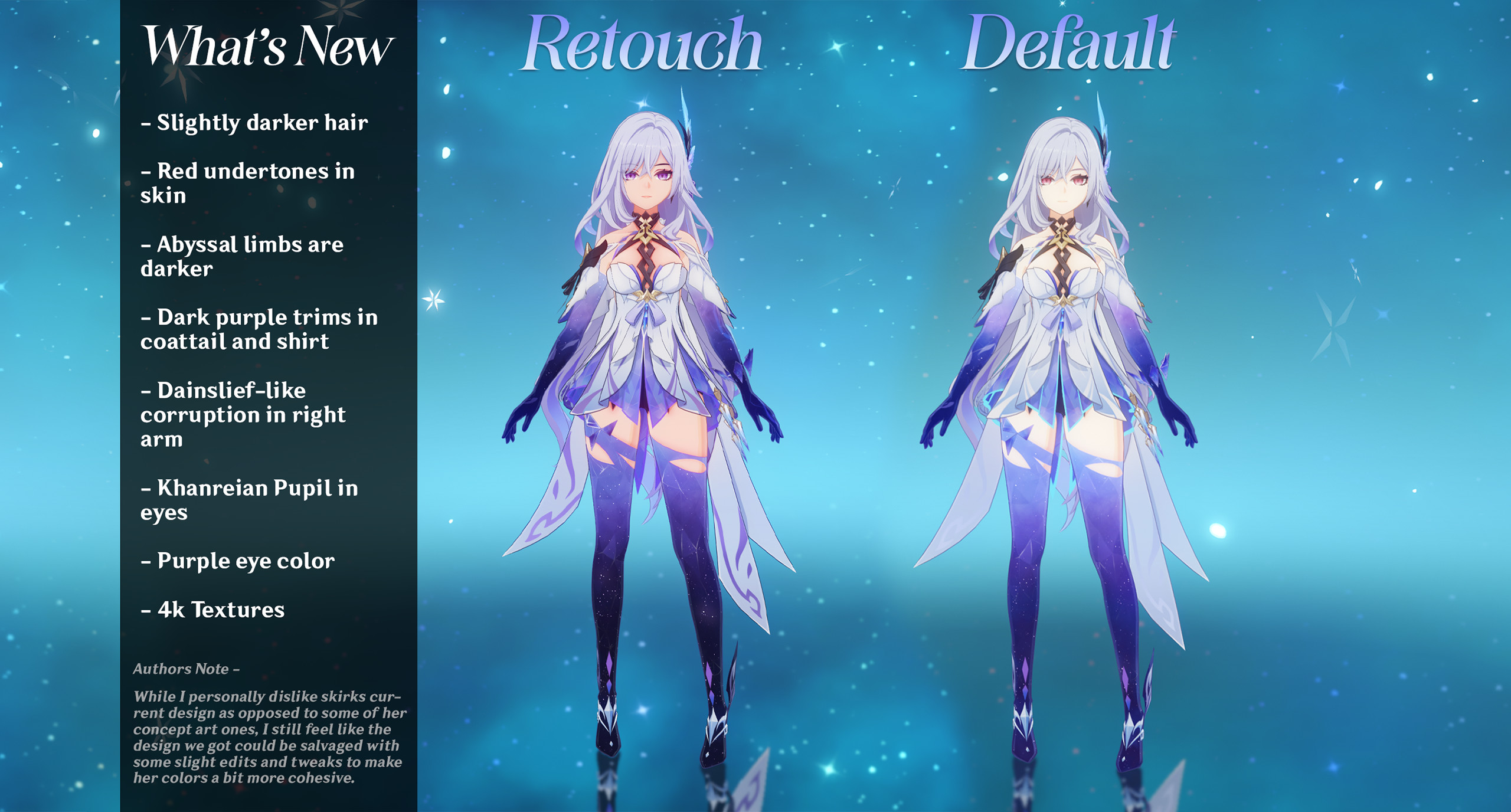 Skirk Retouch Mod for Genshin Impact | GI Mods