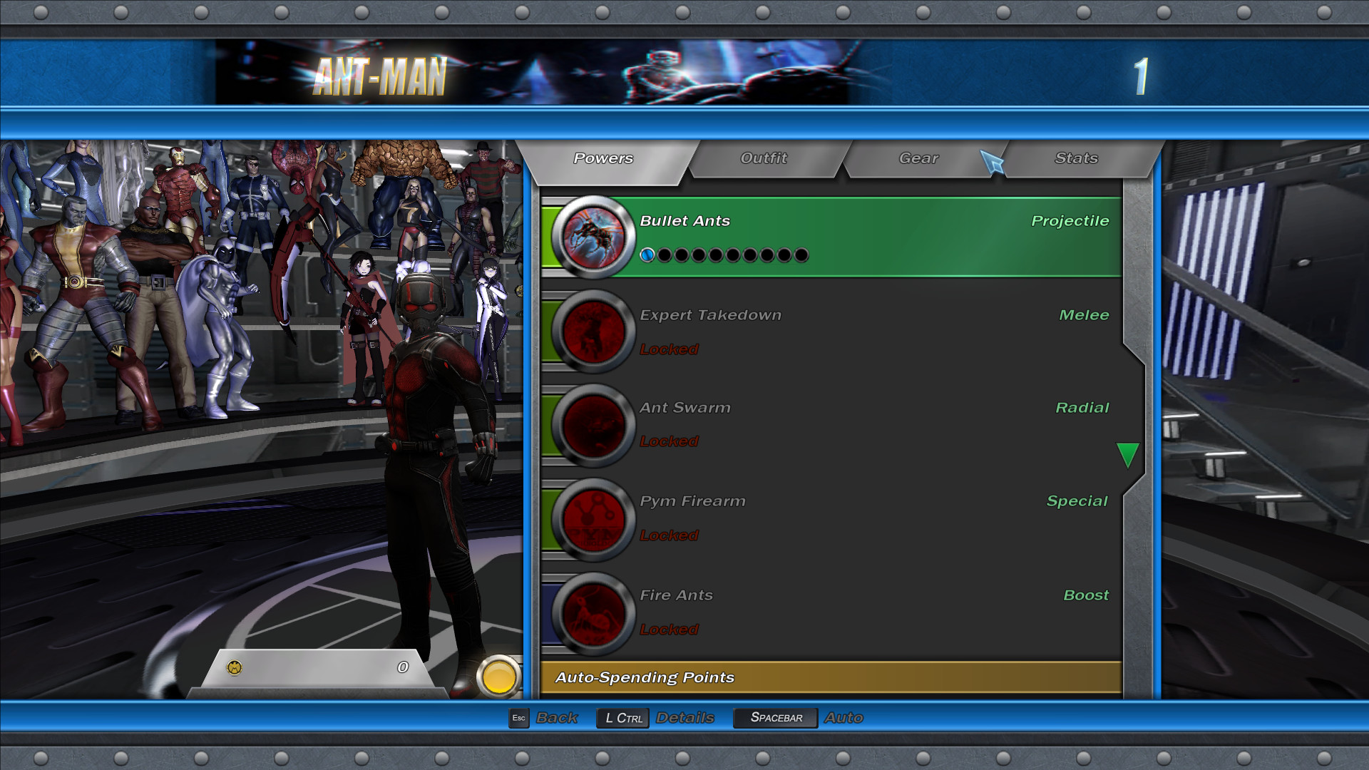 MCU Hank Pym Ant-Man Mod for Marvel: Ultimate Alliance | MUA Mods