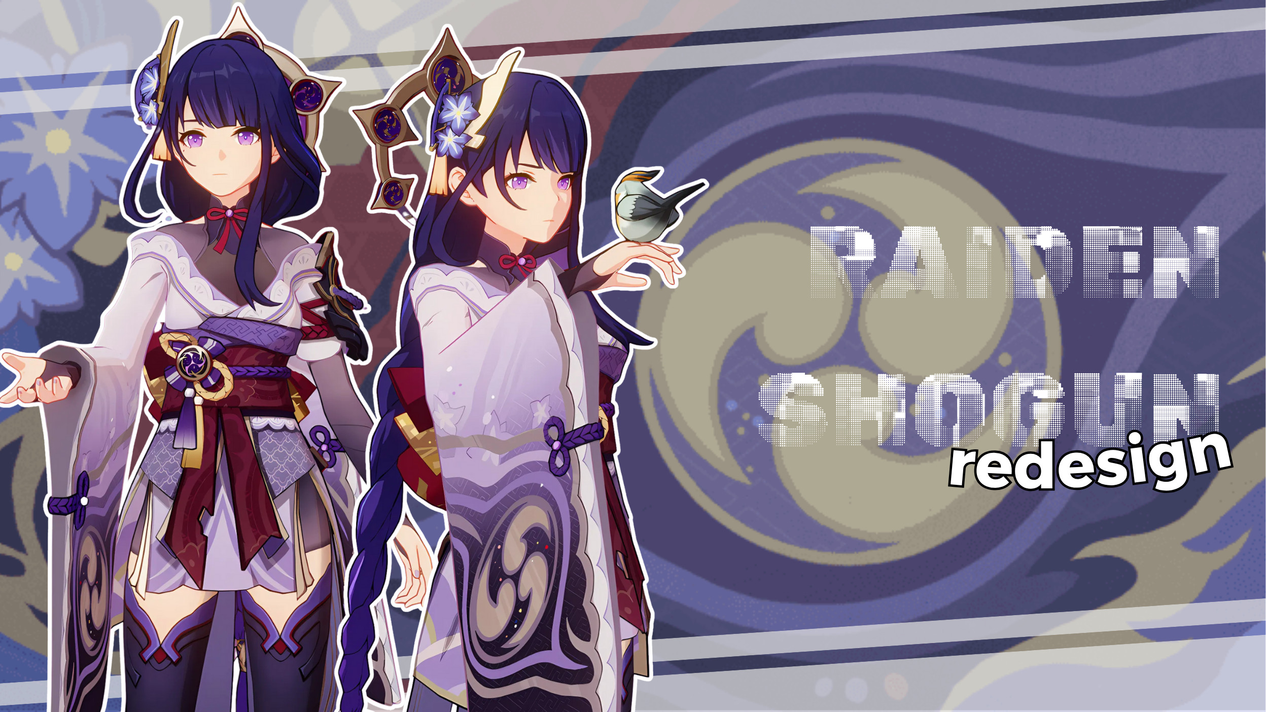 Ruler of Eternity | Raiden Shogun Mod for Genshin Impact | GI Mods