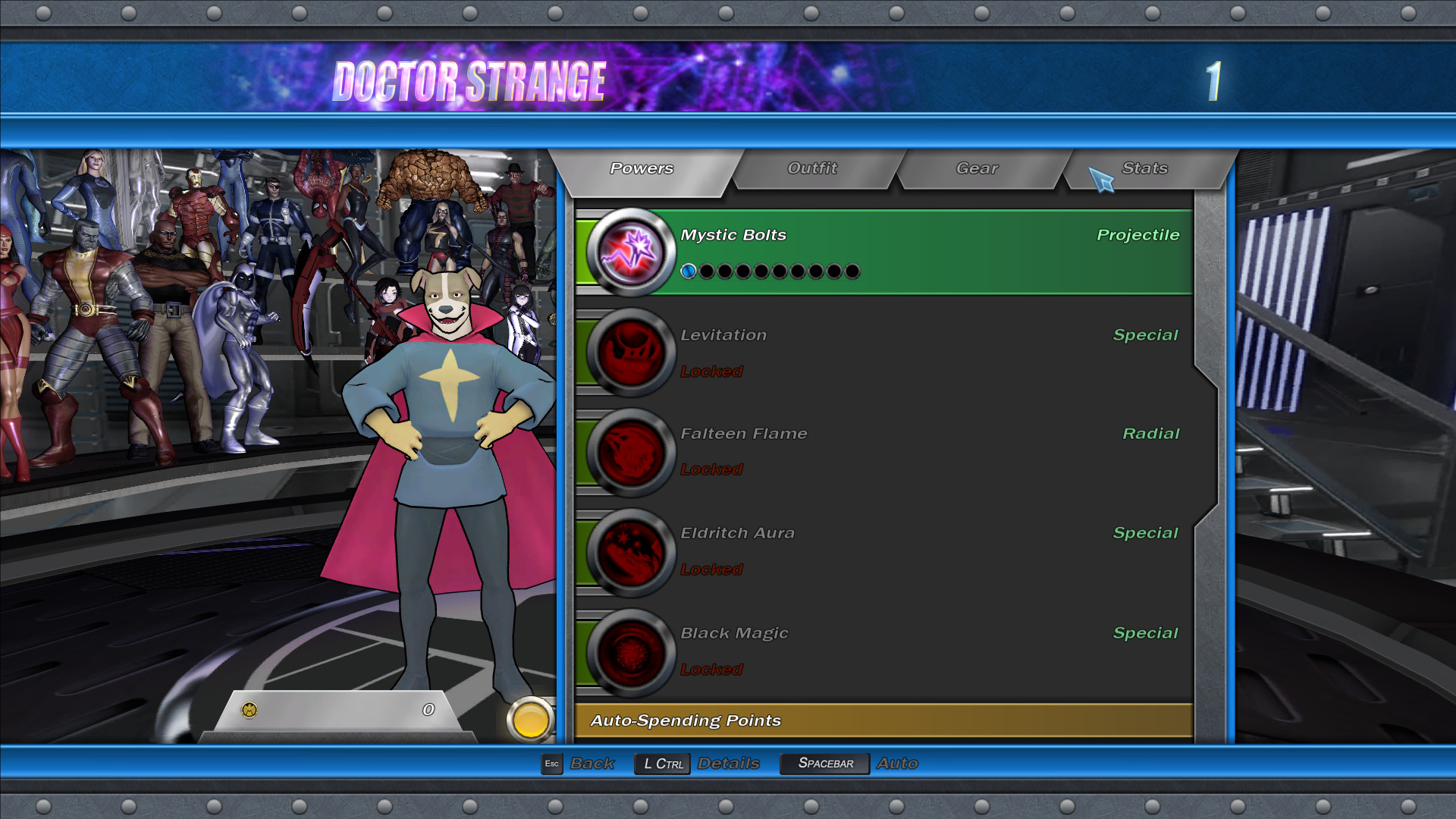 Invincible - Seance Dog Mod for Marvel: Ultimate Alliance | MUA Mods