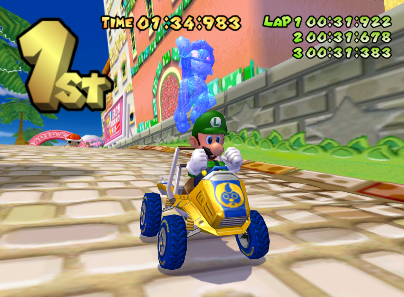 Shadow Mario & LM1 King Boo Mod for Mario Kart: Double Dash!! | MKDD Mods