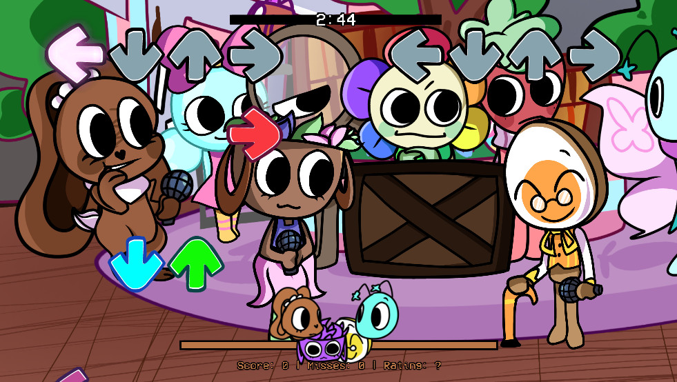 Dandy's world Reskin/cover : Easter Edition Mod for Friday Night Funkin ...