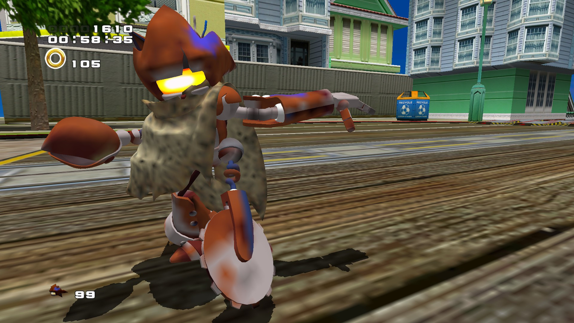 Mecha sonic mk2 scrapnik Island redone Mod for Sonic Adventure 2 | SA2 Mods