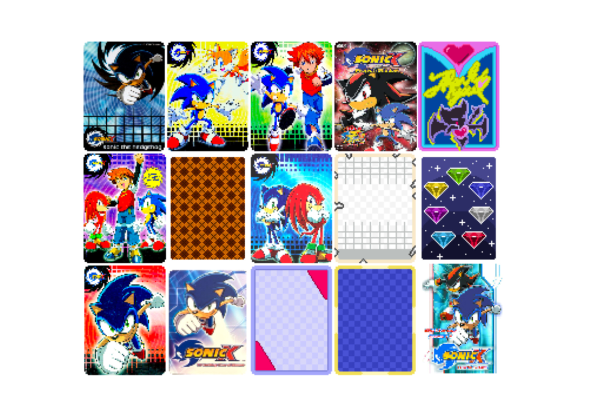 Sonic X Playing Cards Skin Mod for Balatro | Balatro Mods