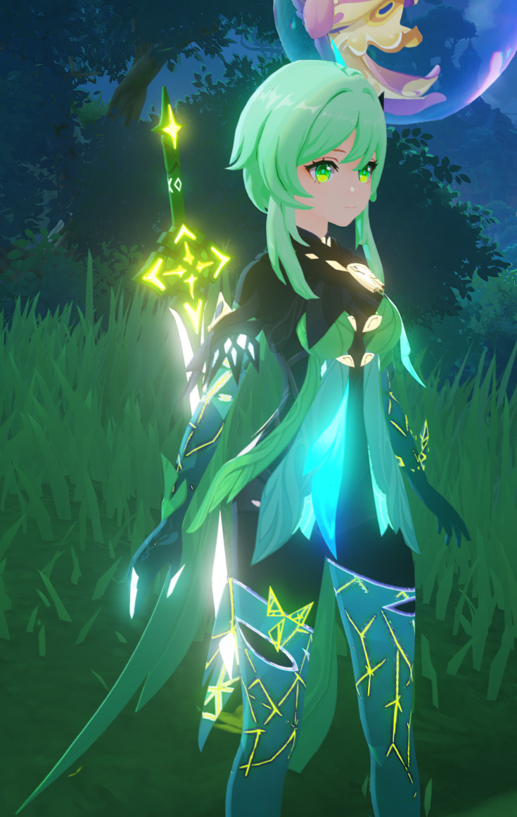 Lumine Skirk Recolored Mod for Genshin Impact | GI Mods