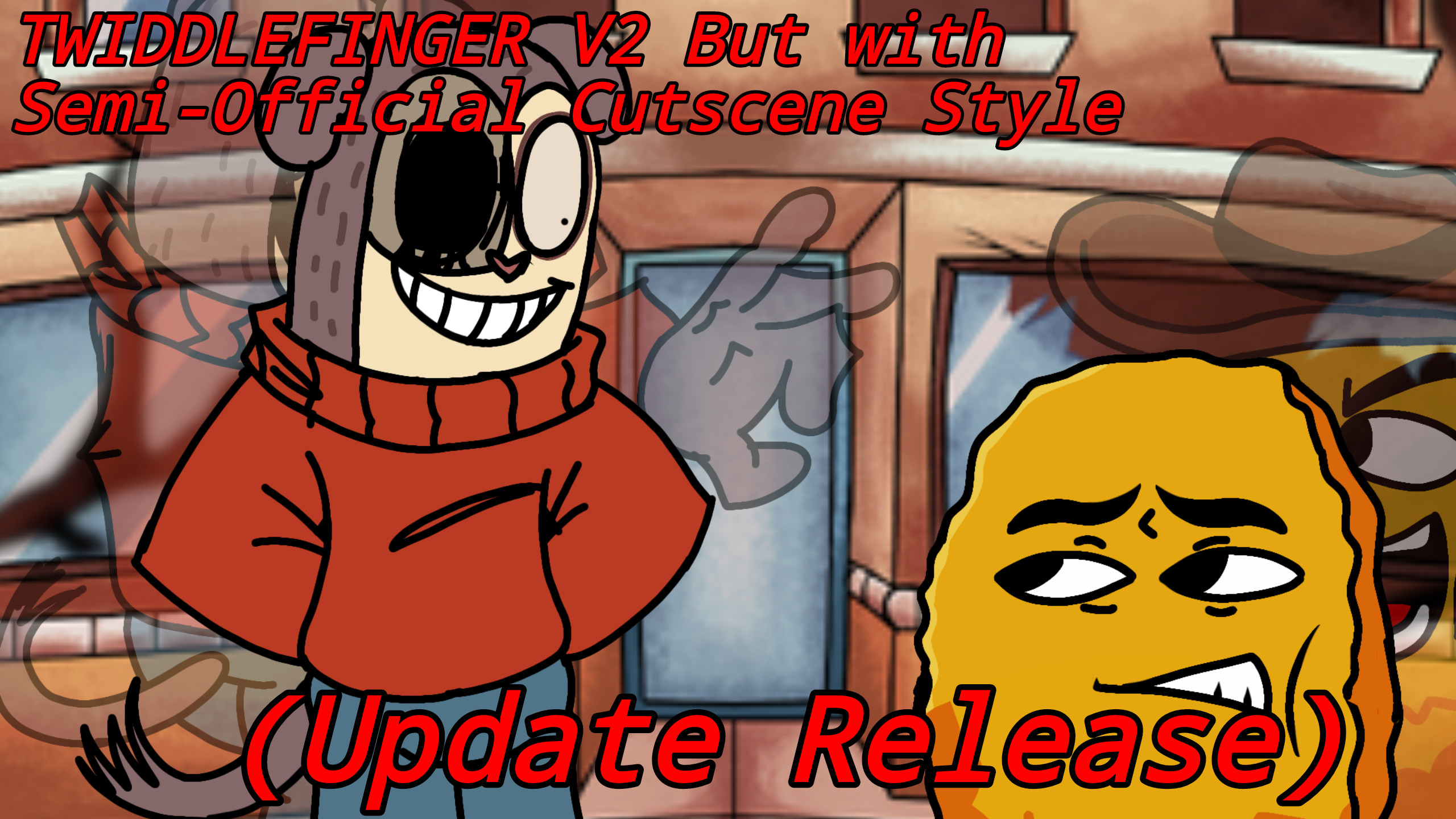 TWIDDLEFINGER V2 But Semi-Official Cutscene Style Mod for Friday Night Funkin' | FNF Mods