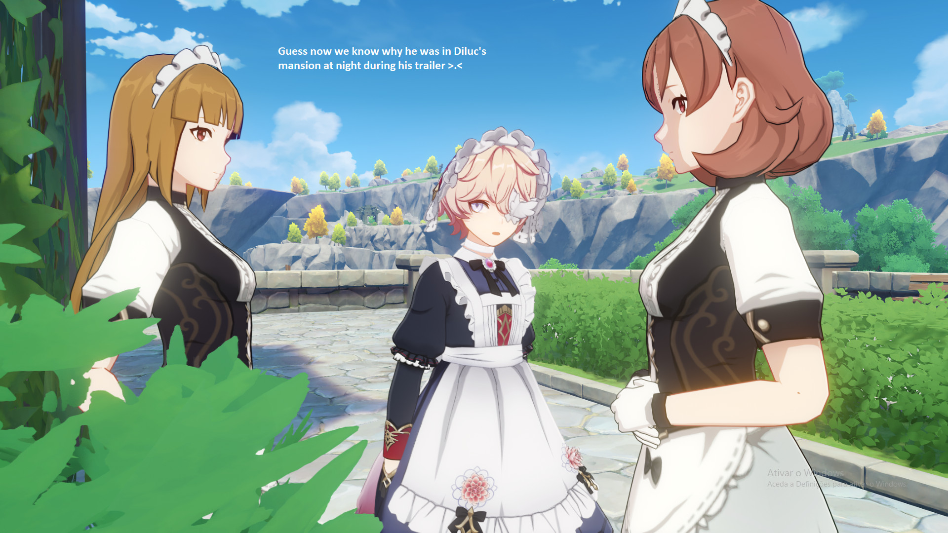 Maid Dahlia Mod for Genshin Impact | GI Mods
