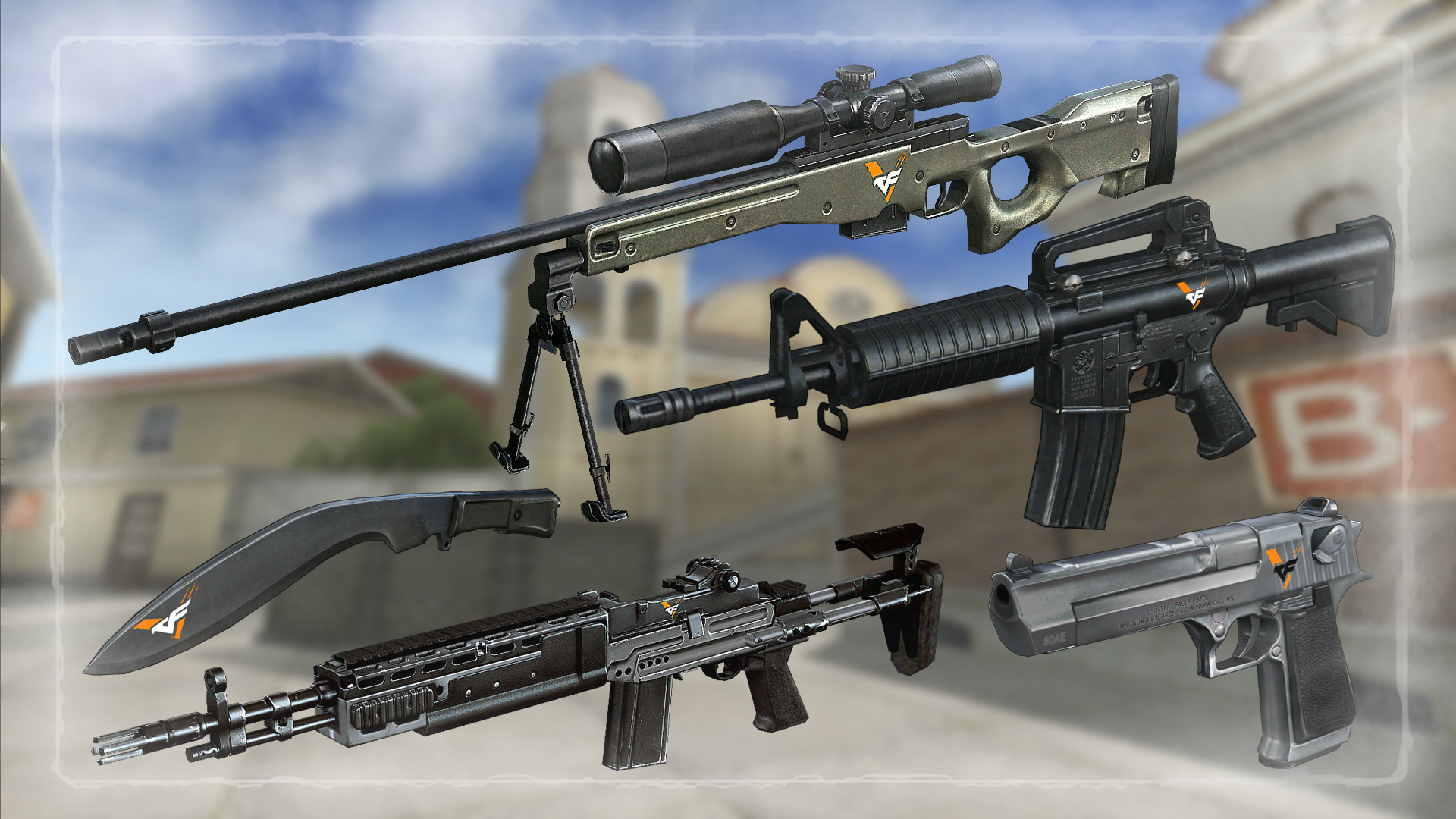 CrossFire 5th Anniversary WS Mod for Counter-Strike 1.6 | CS1.6 Mods