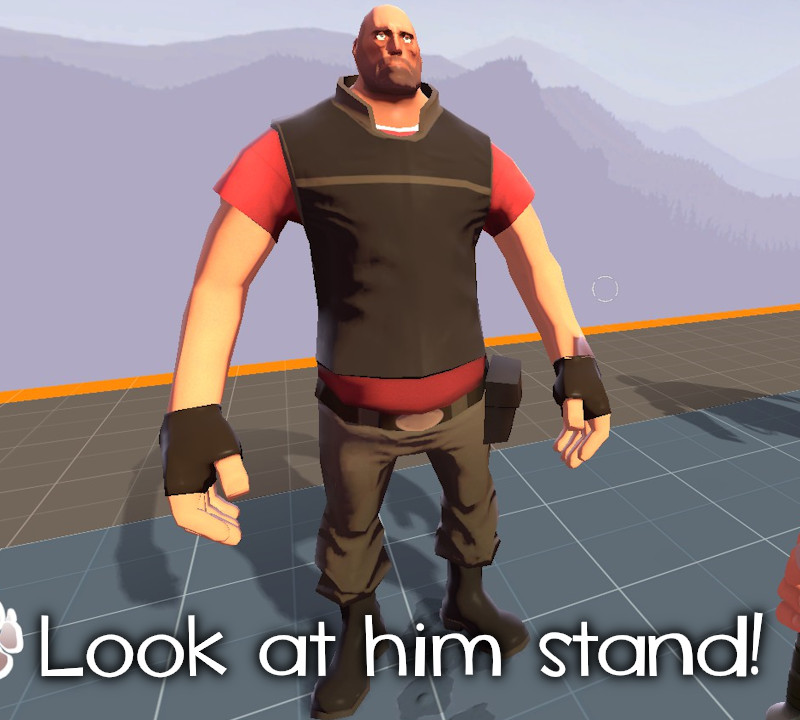 Skinny Heavy Mod for Team Fortress 2 | TF2 Mods
