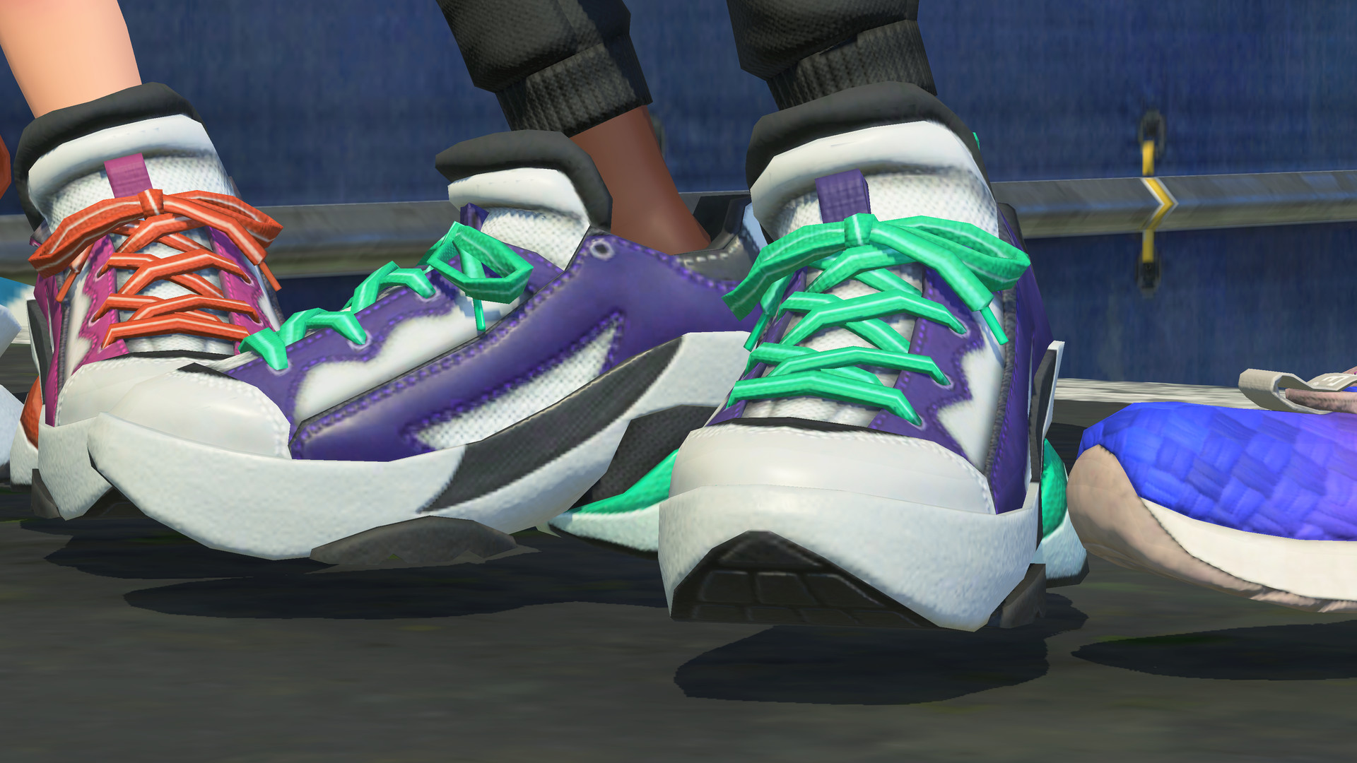 Pride Shoes Mod for Splatoon 3 | Splatoon 3 Mods