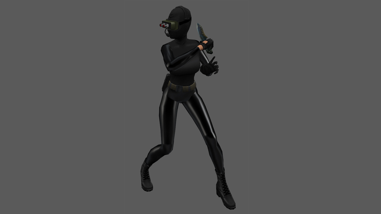 HL Black Ops female assassin Mod for Counter-Strike 1.6 | CS1.6 Mods