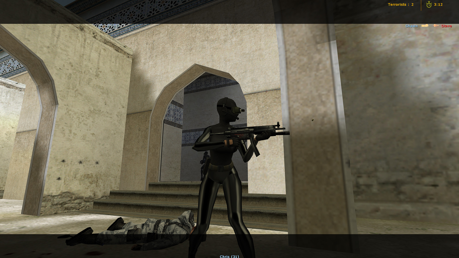 HL Black Ops female assassin Mod for Counter-Strike 1.6 | CS1.6 Mods