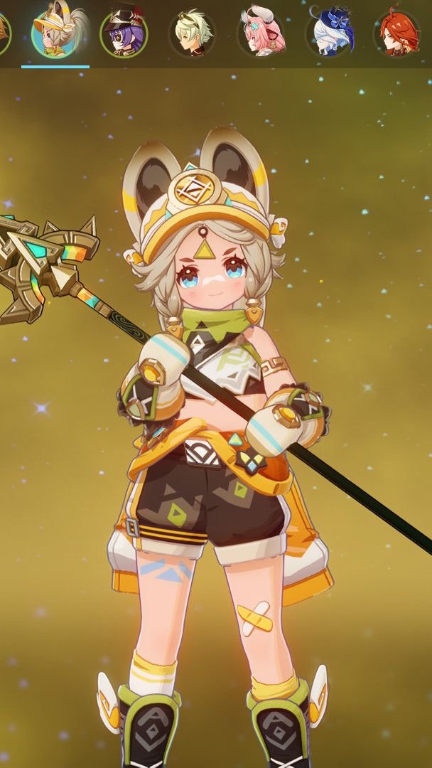 Natlan Warrior Kachina! (Rounder Kachina Tweaks) Mod for Genshin Impact ...