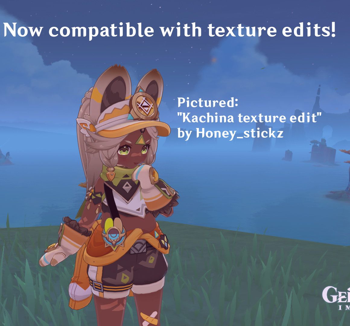 Natlan Warrior Kachina! (Rounder Kachina Tweaks) Mod for Genshin Impact ...