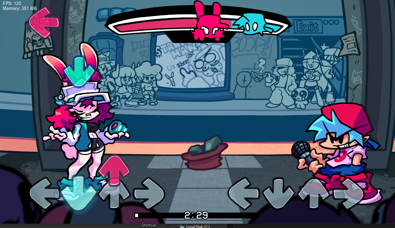 Graffiti Groovin' | V.S. Skarlet Bunny | Port al e Mod for Friday Night Funkin' | FNF Mods