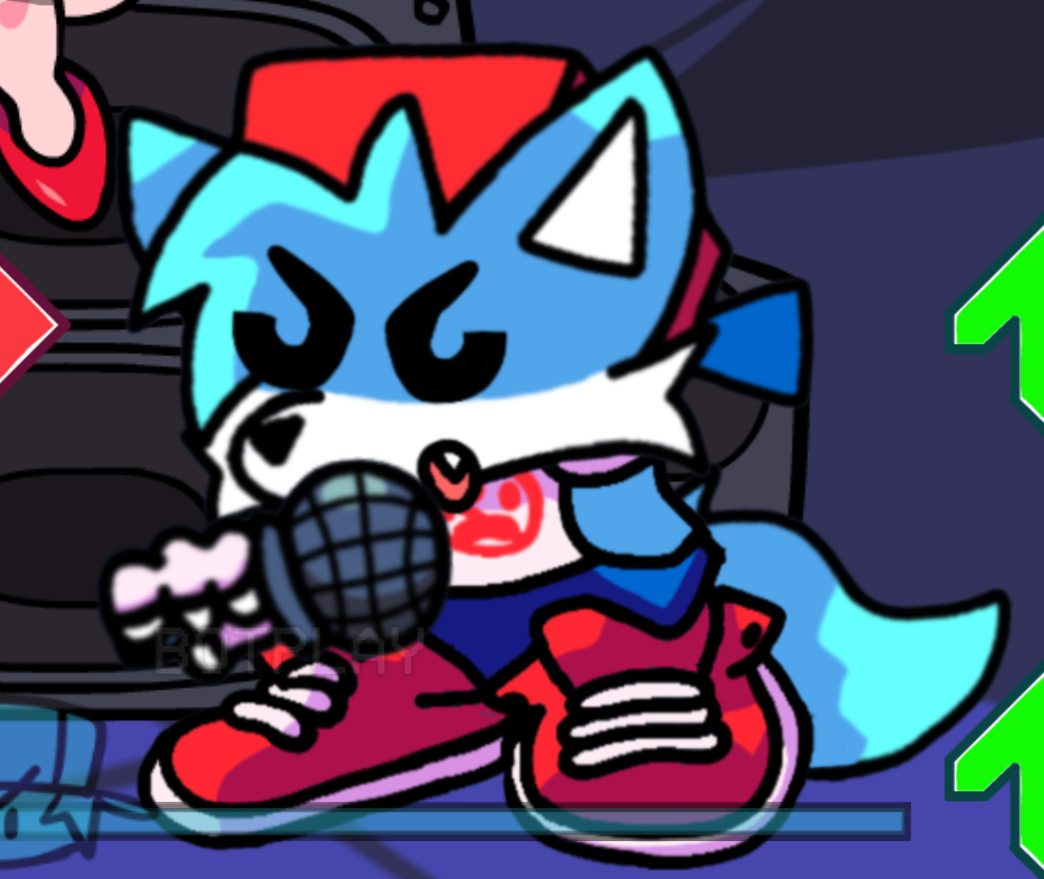 Fox Bf (0.8.0 V-SLICE UPDATE FIX) Mod for Friday Night Funkin' | FNF Mods