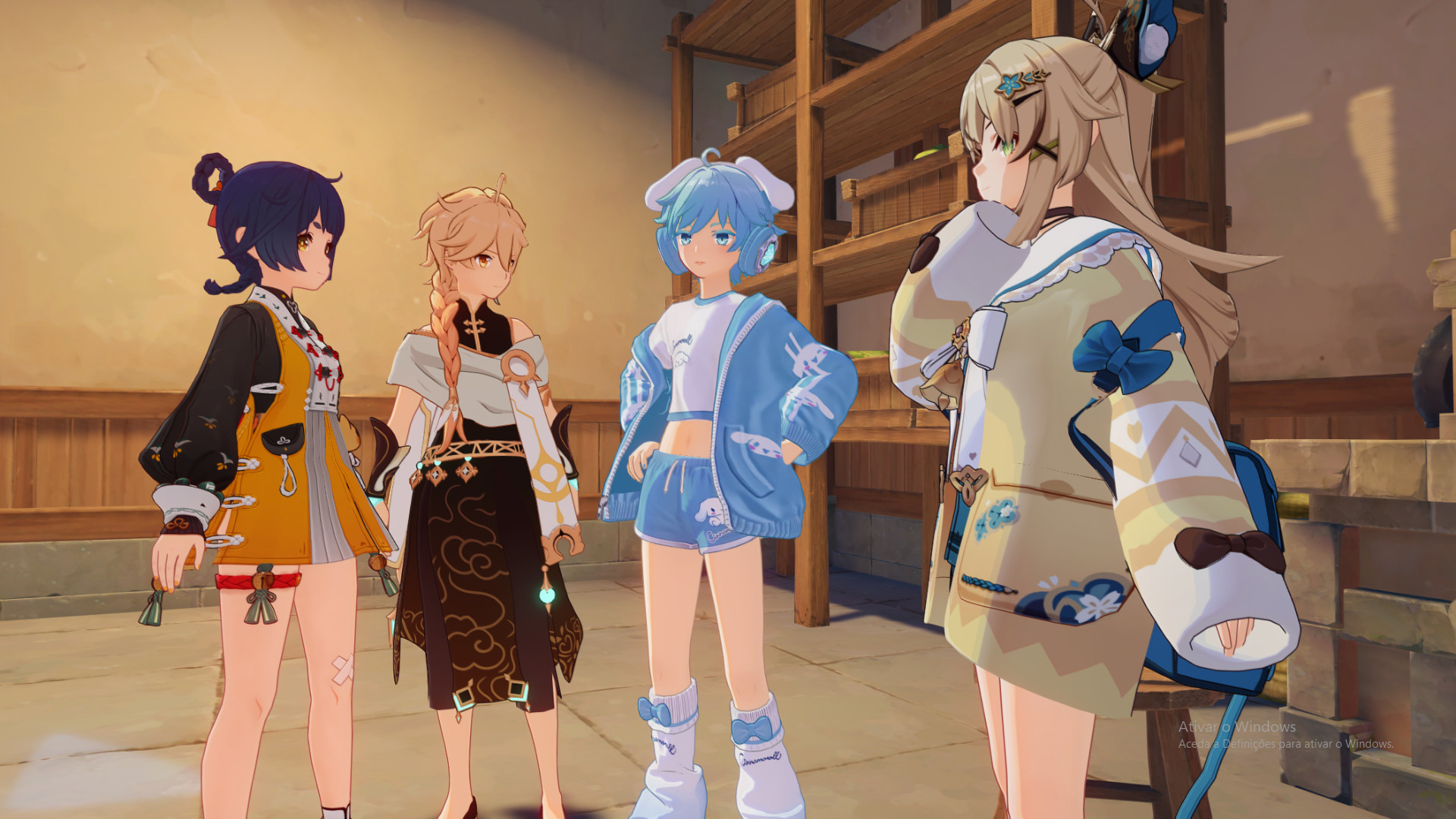 Xiangling in Belle's outfit Mod for Genshin Impact | GI Mods