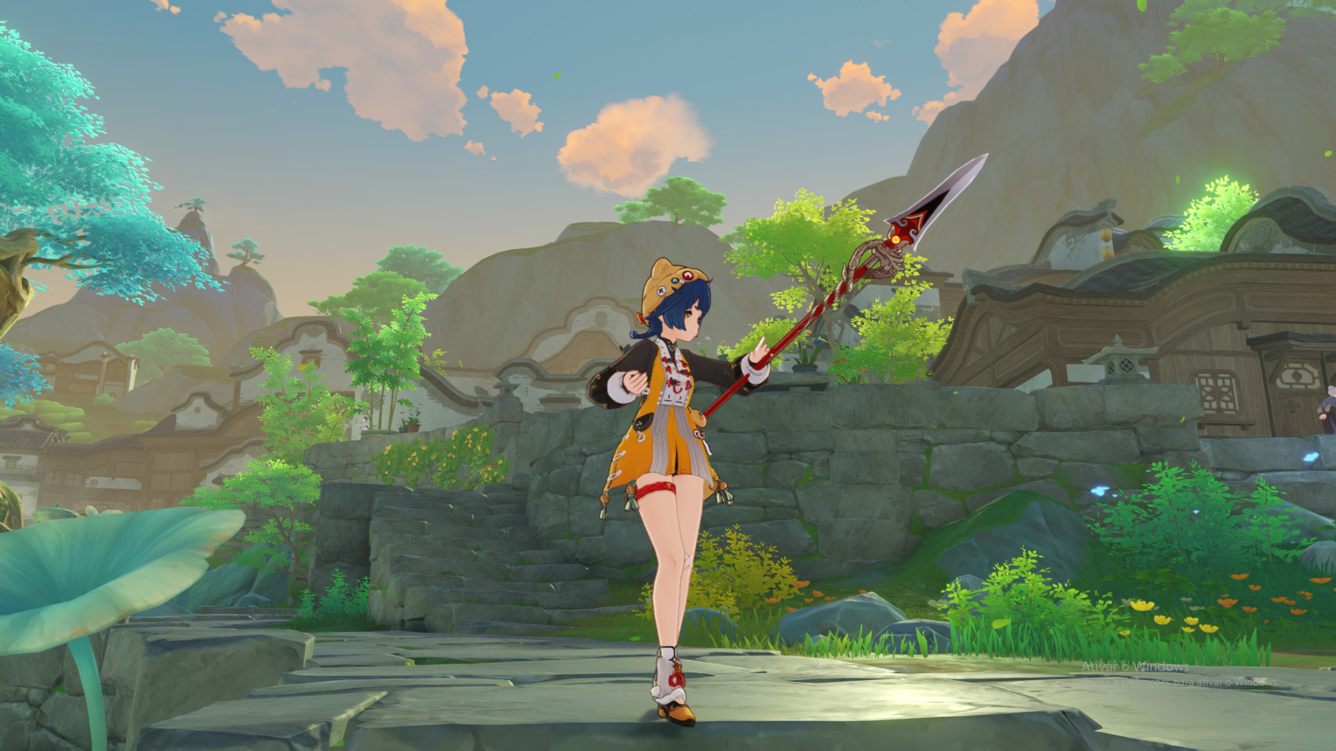 Xiangling in Belle's outfit Mod for Genshin Impact | GI Mods