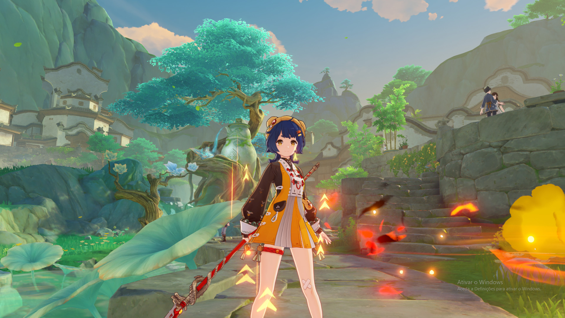Xiangling in Belle's outfit Mod for Genshin Impact | GI Mods