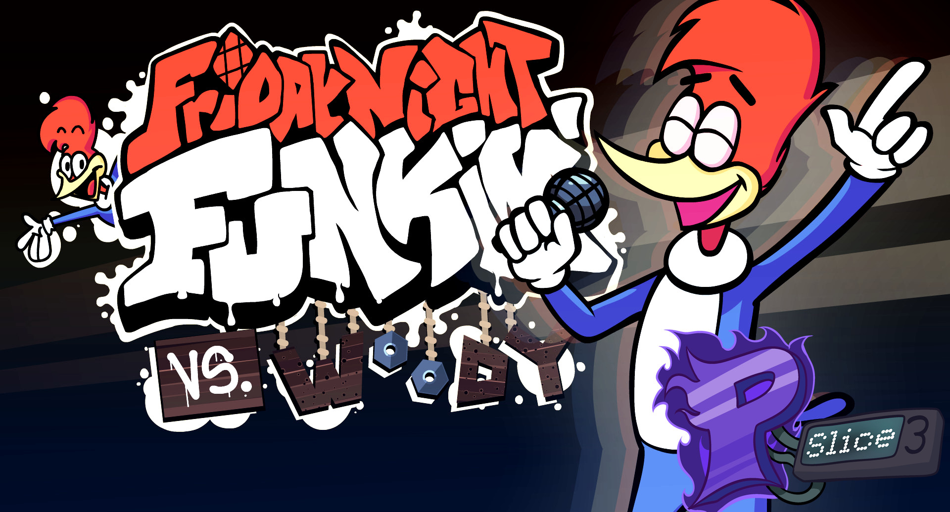 VS Woody P-Slice Port + Pico Mix Mod for Friday Night Funkin' | FNF Mods