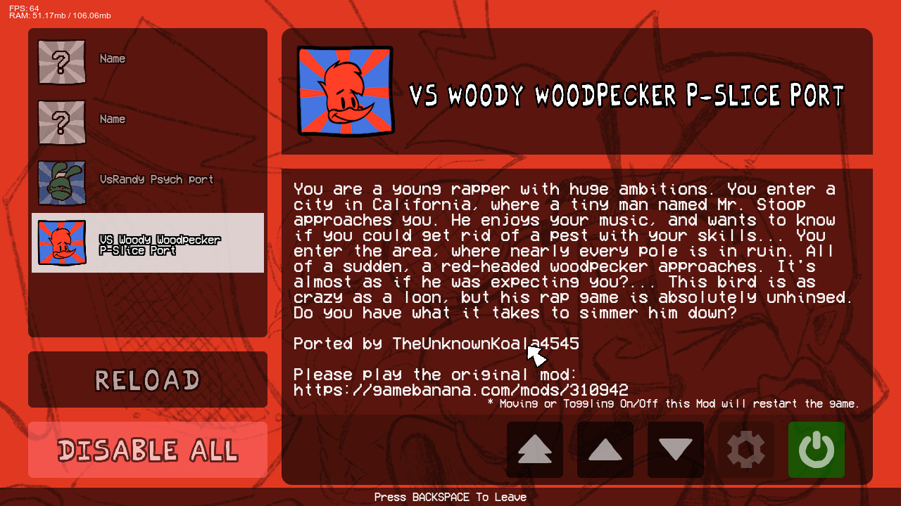 VS Woody P-Slice Port + Pico Mix Mod for Friday Night Funkin' | FNF Mods