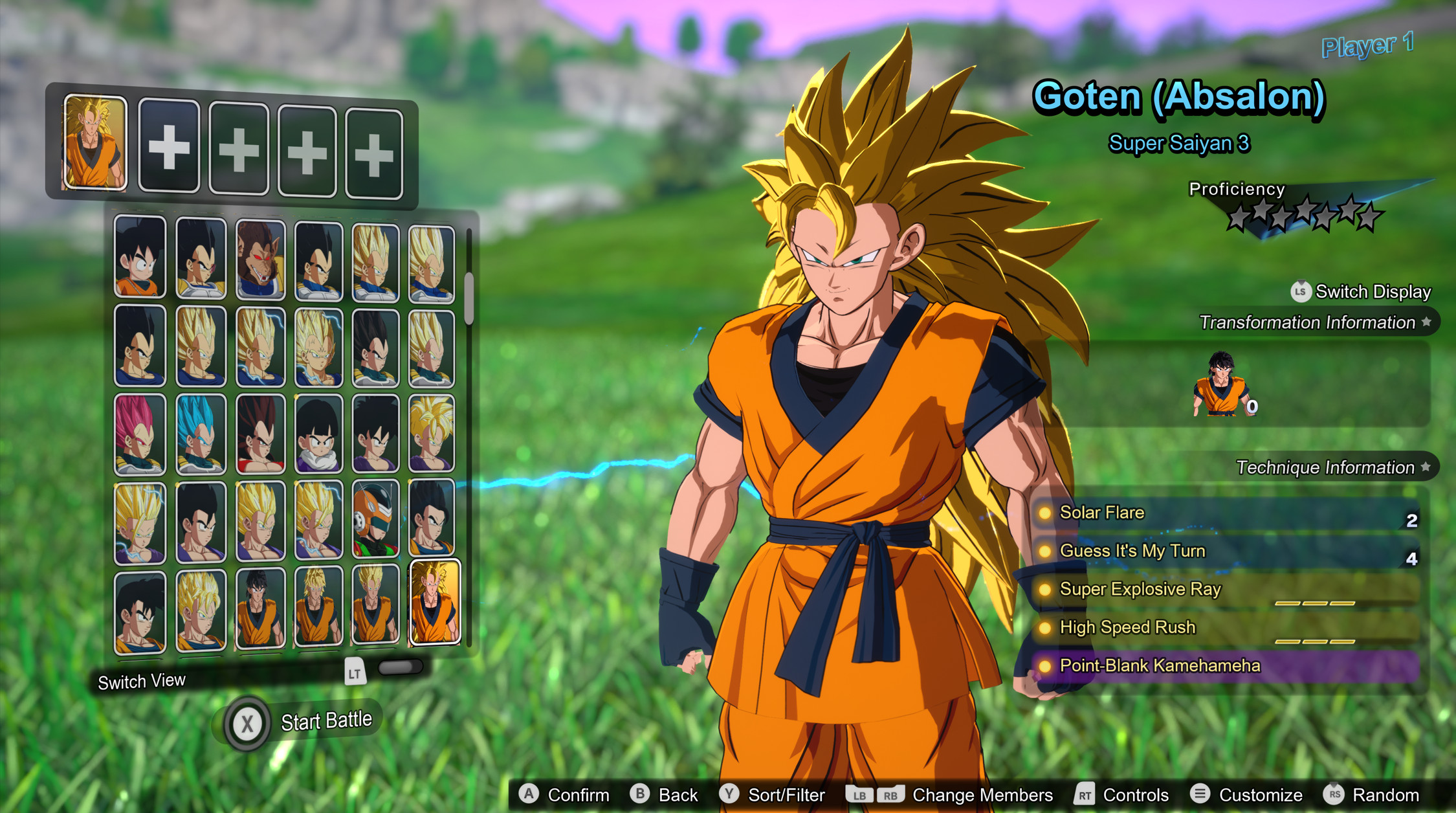 Absalon Goten Mod for Dragon Ball: Sparking! ZERO | DBSZ Mods