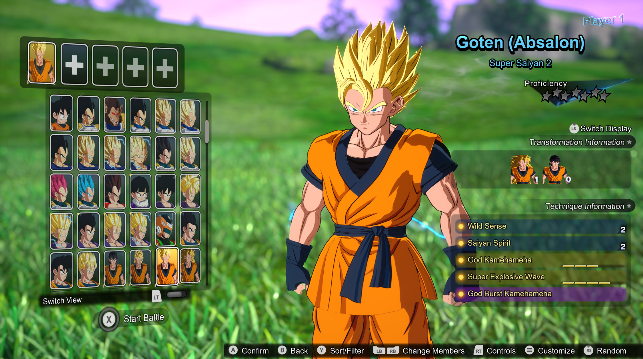 Absalon Goten Mod for Dragon Ball: Sparking! ZERO | DBSZ Mods
