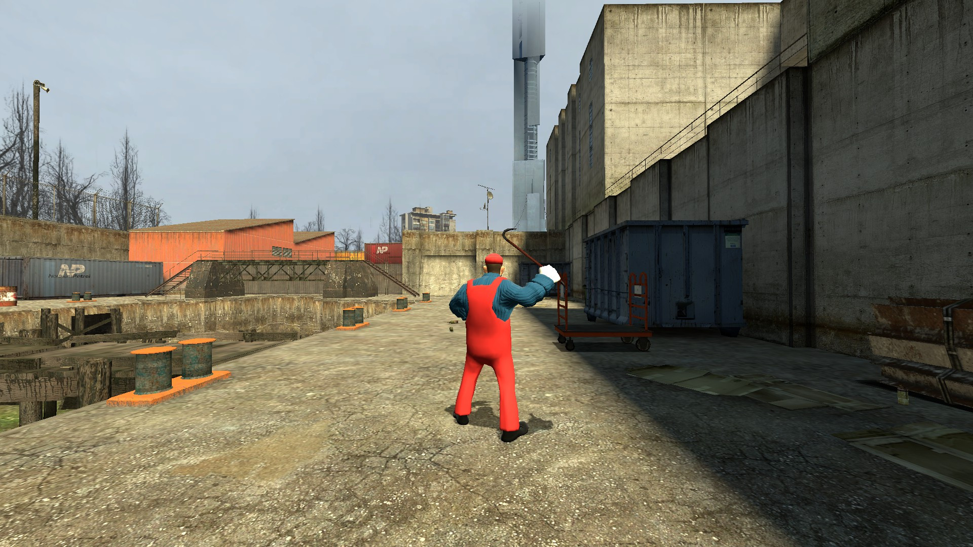 TF2 Jumpman Mario Over Male_07 Mod for Half-Life 2: Deathmatch | HL2:DM ...