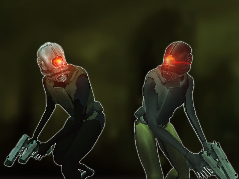 Combine Female Assassin: Leaked versions Mod for Half-Life 2 | HL2 Mods