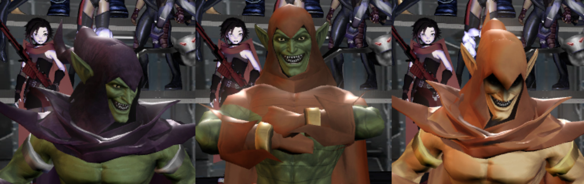 Green Goblin (Phil Urich) Pack Mod for Marvel: Ultimate Alliance | MUA Mods