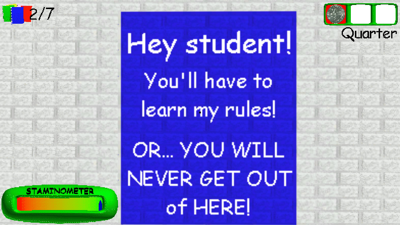 Principal's School Of Rules Mod for Baldi's Basics | Baldi Mods