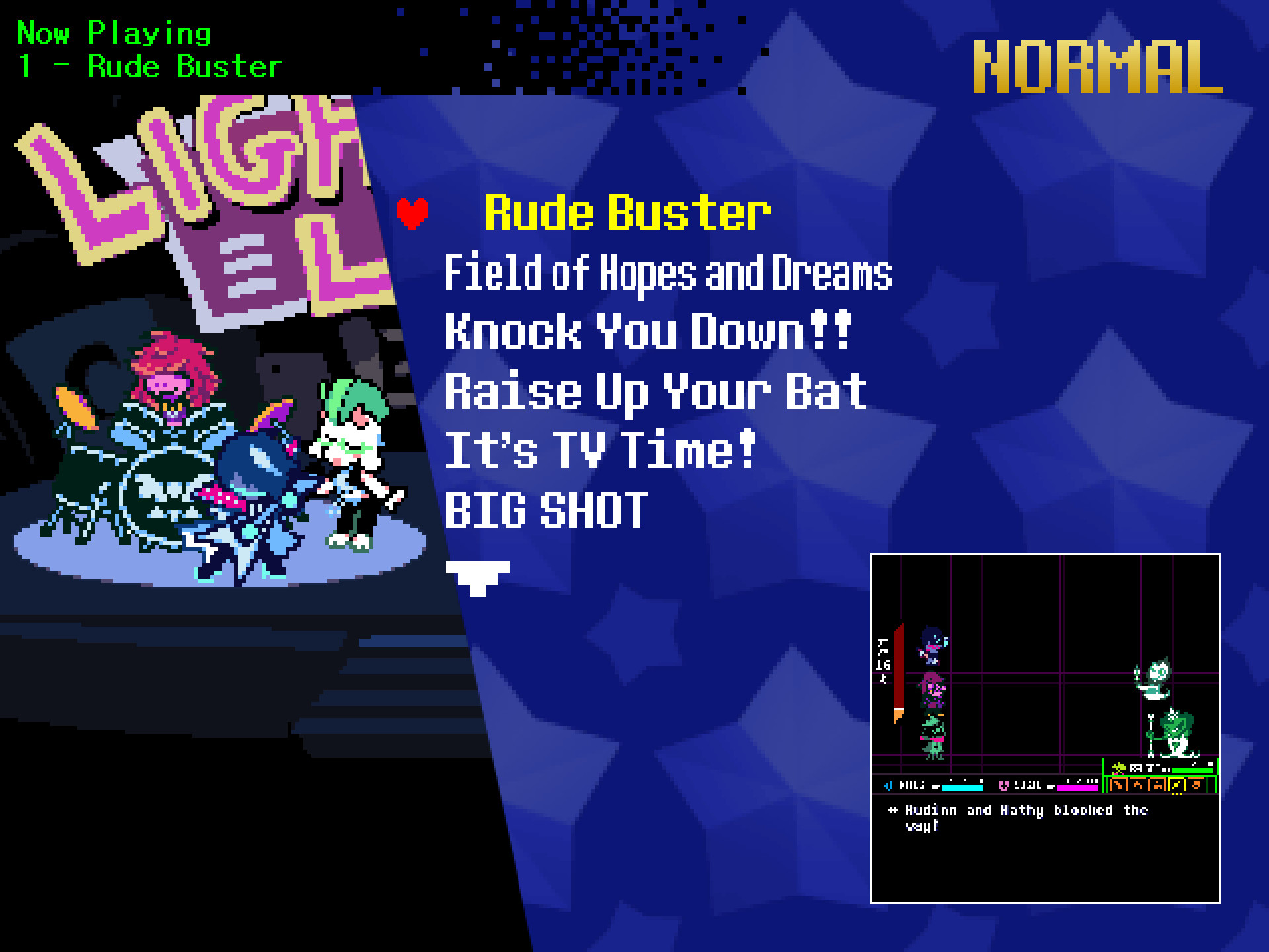 Better Rhythm Games (SONG MENU UPDATE!) Mod for Deltarune | DR Mods