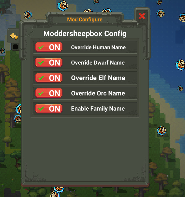 Moddersheepbox - Custom Name Generator Mod for WorldBox | WorldBox Mods