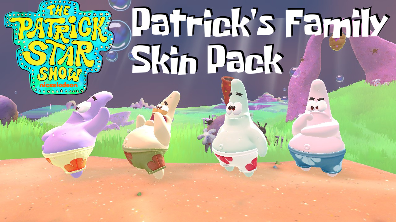 Patrick's Family Skin Pack Mod for Nickelodeon All-Star Brawl 2 | NASB2 ...