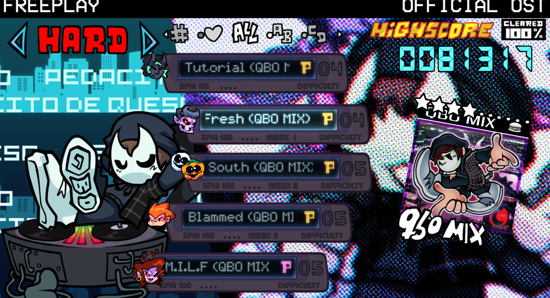 PATY'S MIX (QBO RELEASE) Mod for Friday Night Funkin' | FNF Mods