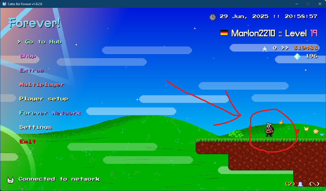 Peppino Over Catto Boi Mod for Catto Boi Forever | CBF Mods