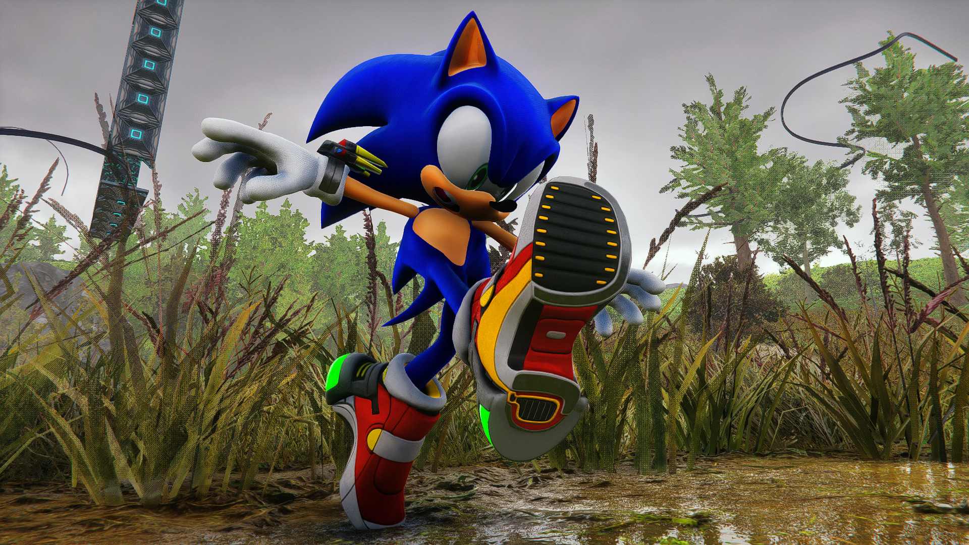 HYBRID SONIC (NEW JETSET RADIO SKIN) Mod for Sonic Frontiers ...