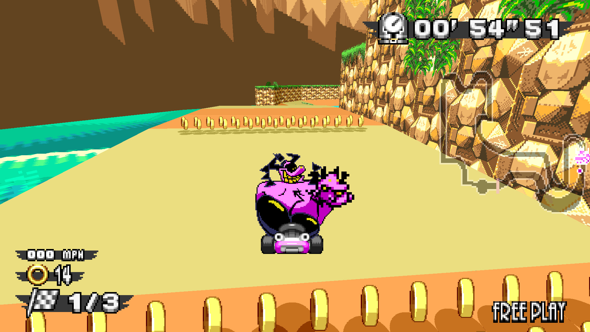 Satan (Antonblast) Mod for Dr. Robotnik's Ring Racers | DRRR Mods