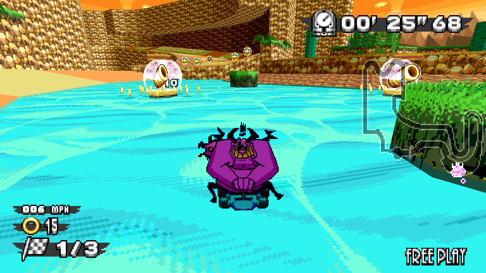 Satan (Antonblast) Mod for Dr. Robotnik's Ring Racers | DRRR Mods