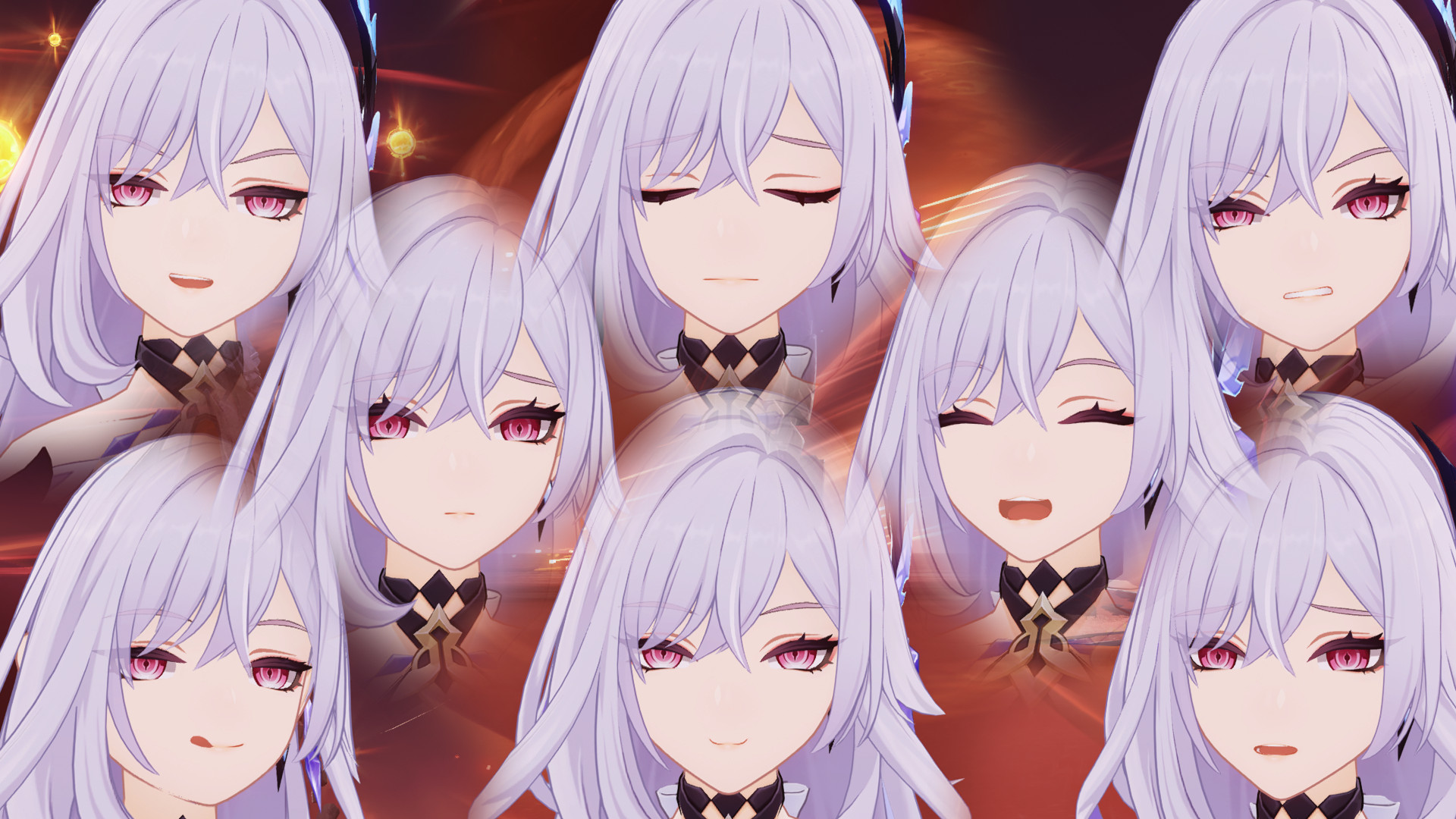 Skirk Facial Expressions Mod for Genshin Impact | GI Mods