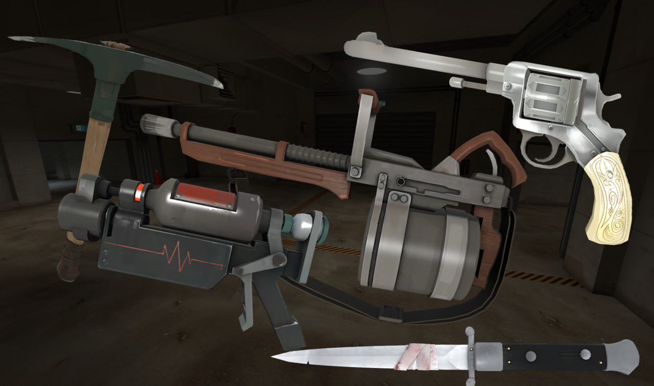 Refined Weapons Collection Mod for Team Fortress 2 | TF2 Mods
