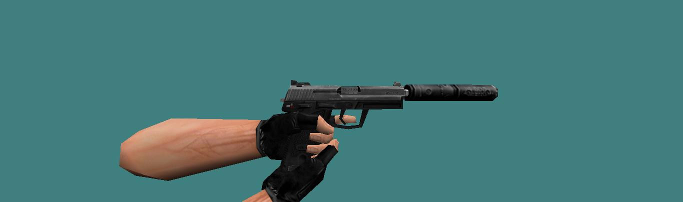 USP TEXTURE FIX [blue color removed, fixed mag.] Mod for Counter-Strike ...
